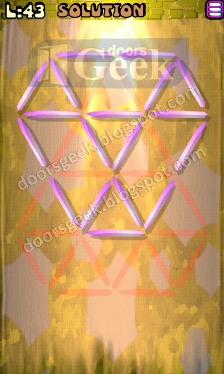 Matches Puzzle [Episode 4] Level 43 Solution ~ Doors Geek